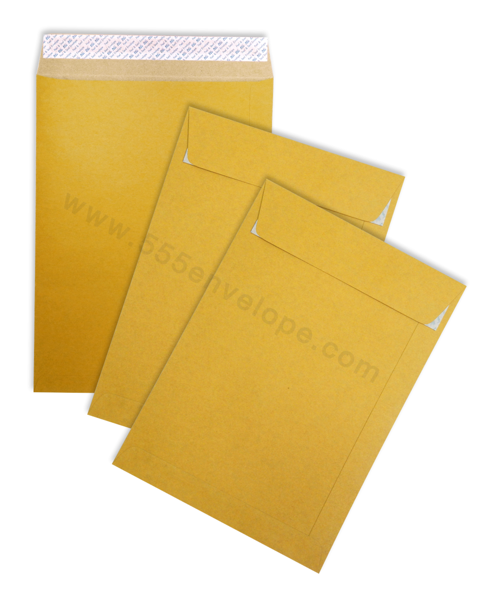 ซองเอกสาร เบอร์ 10 x 14 สีน้ำตาล KA ฝาซองติดซิลิคอน | ซอง F4 ปิดง่าย ...